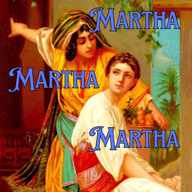 Martha, Martha, Martha! – The Sons are Free